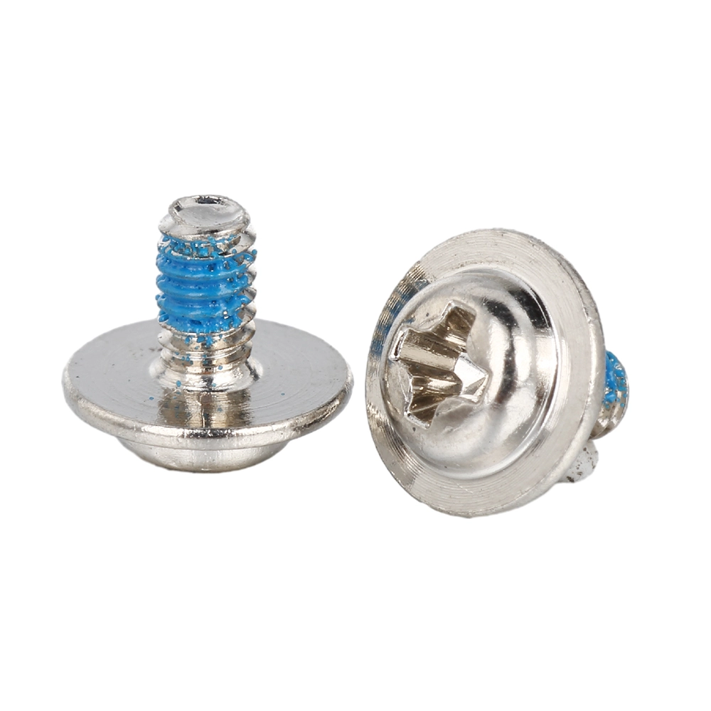 Pan Washer Head Phillips Screws With Nylon Patch,Machine Screw